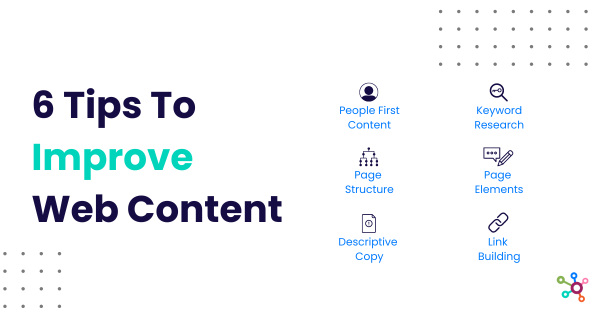 How To Improve Website Content | CyberMark
