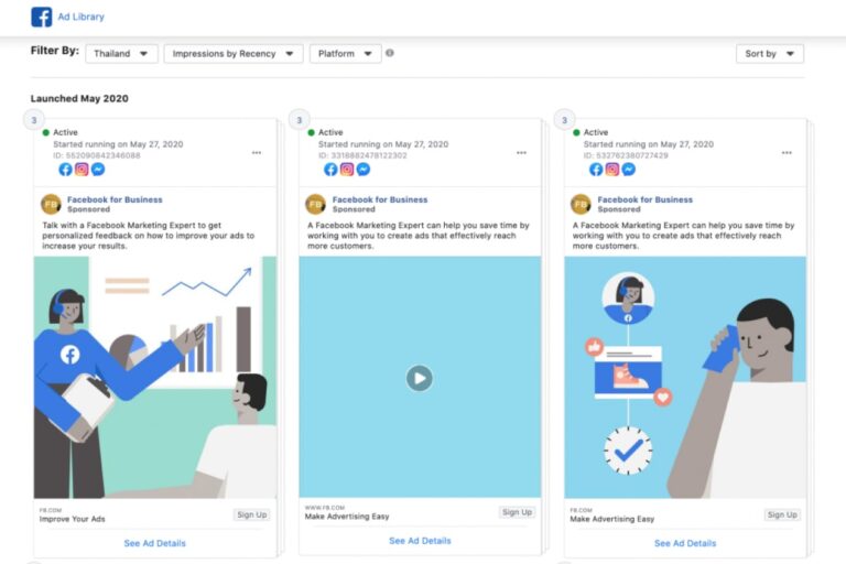 How To Use The Facebook Ad Library | CyberMark Blog